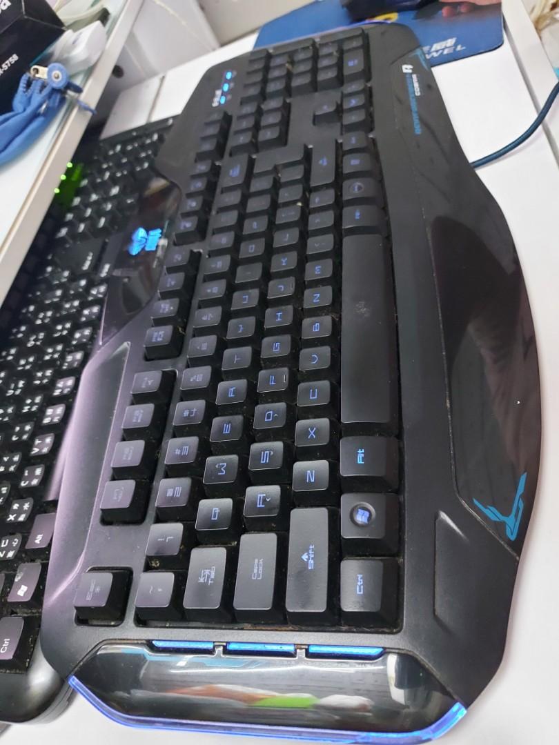 Pro Gaming Keyboard Cobra 電玩鍵盤, 電腦＆科技, 電腦周邊及配件, 電腦鍵盤及相關產品 - Carousell