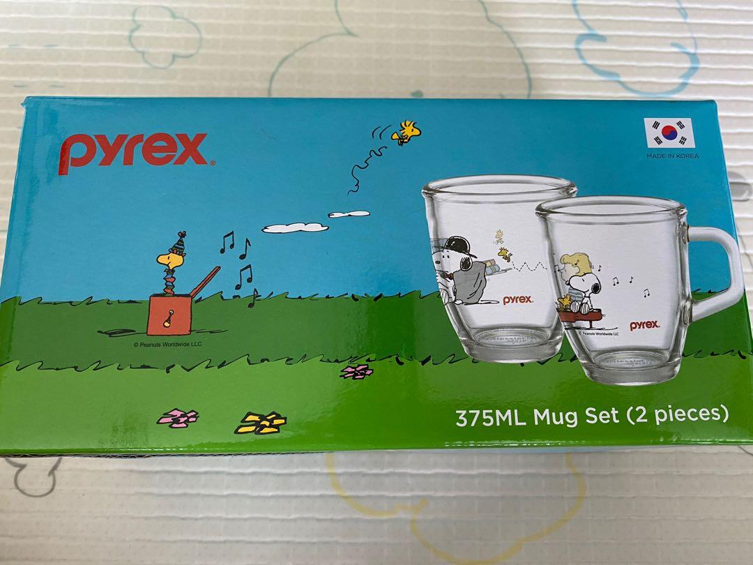 Pyrex x Peanuts Limited Edition Mug Set, Furniture & Home Living ...
