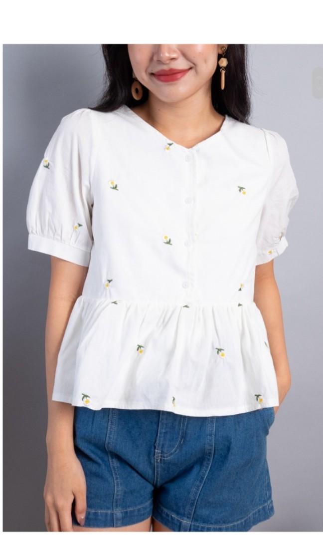 Reversible Top 2 way wearing, Women's Fashion, Tops, Blouses on Carousell