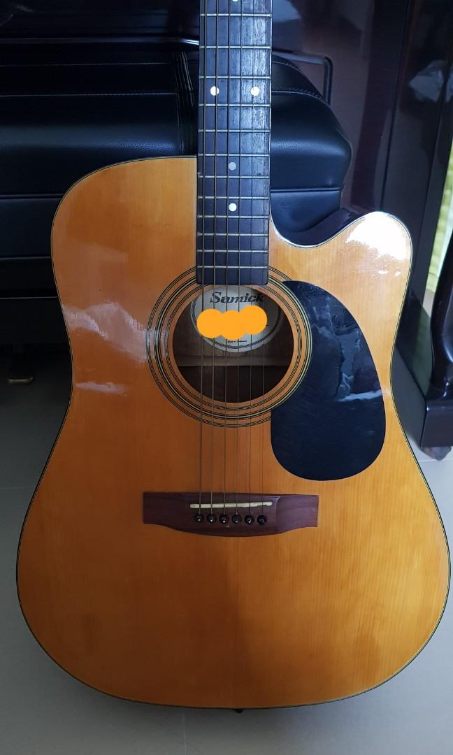 SAMICK LW-025G Guitar, Hobbies & Toys, Music & Media, Musical Instruments on Carousell