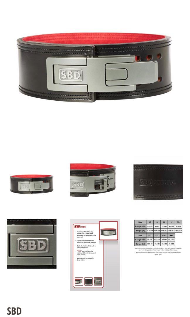 SBD Belt, Sports Equipment, Exercise & Fitness, Toning & Stretching ...