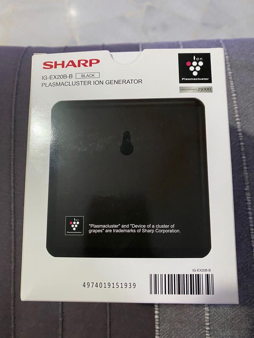 Sharp Plasmacluster Ion Generator IG-EX20B, TV & Home Appliances, Air ...