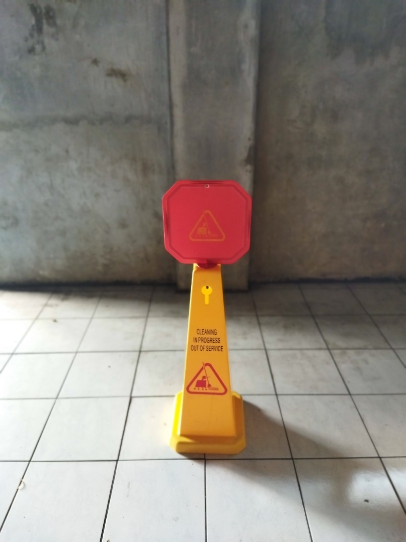 Small Safety Cone "Out of Service" Imprinted, Furniture & Home Living ...
