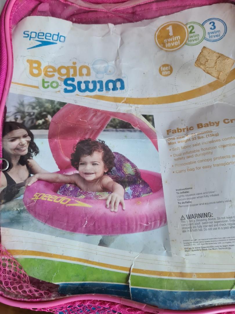 Speedo cruiser baby float with canopy, Babies & Kids, Infant Playtime ...