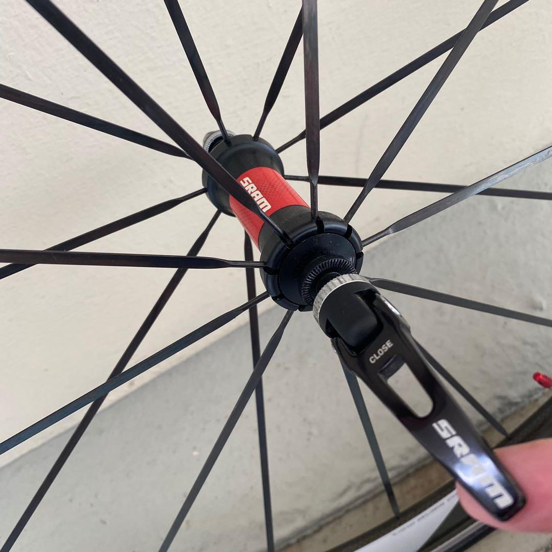 SRAM S60 Carbon 10Speed Wheelset w/o cassette, Sports Equipment ...