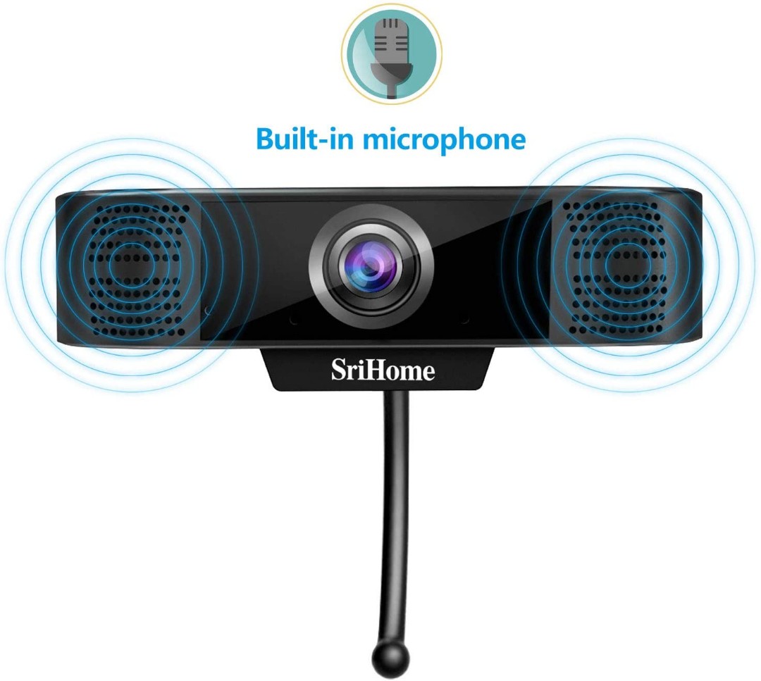 Srihome Webcam 1080 HD USB Webcam, Computers & Tech, Parts ...