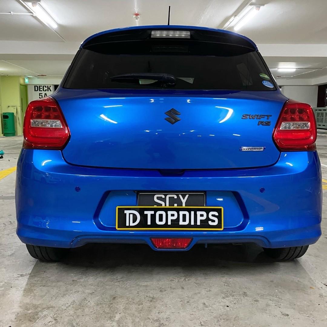 Suzuki Swift Dechrome Swift Plastidip Swift Coating Protective Rubber ...