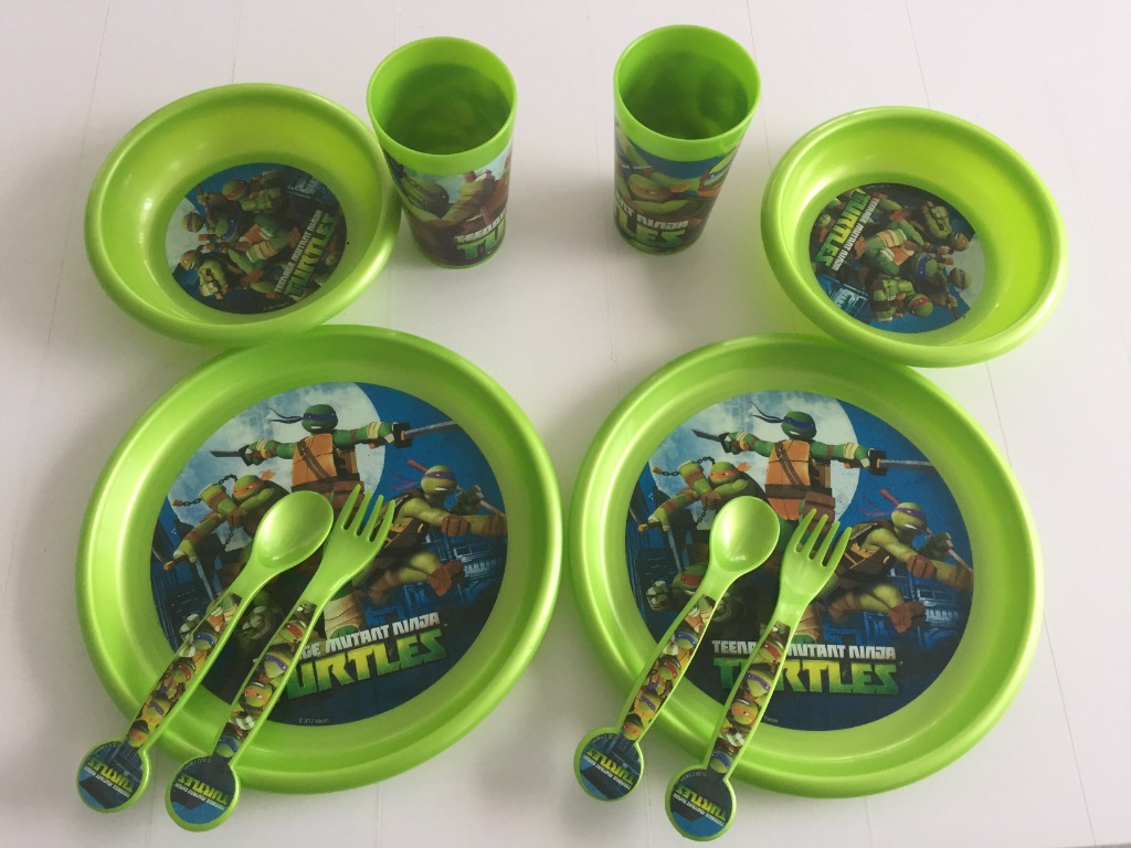 Teenage Mutant Ninja Turtles Cutlery Set, Furniture & Home Living ...