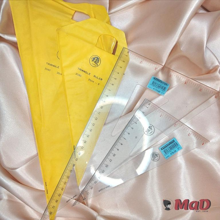 Tiger Triangle Ruler Big/Small, Hobbies & Toys, Stationary & Craft ...