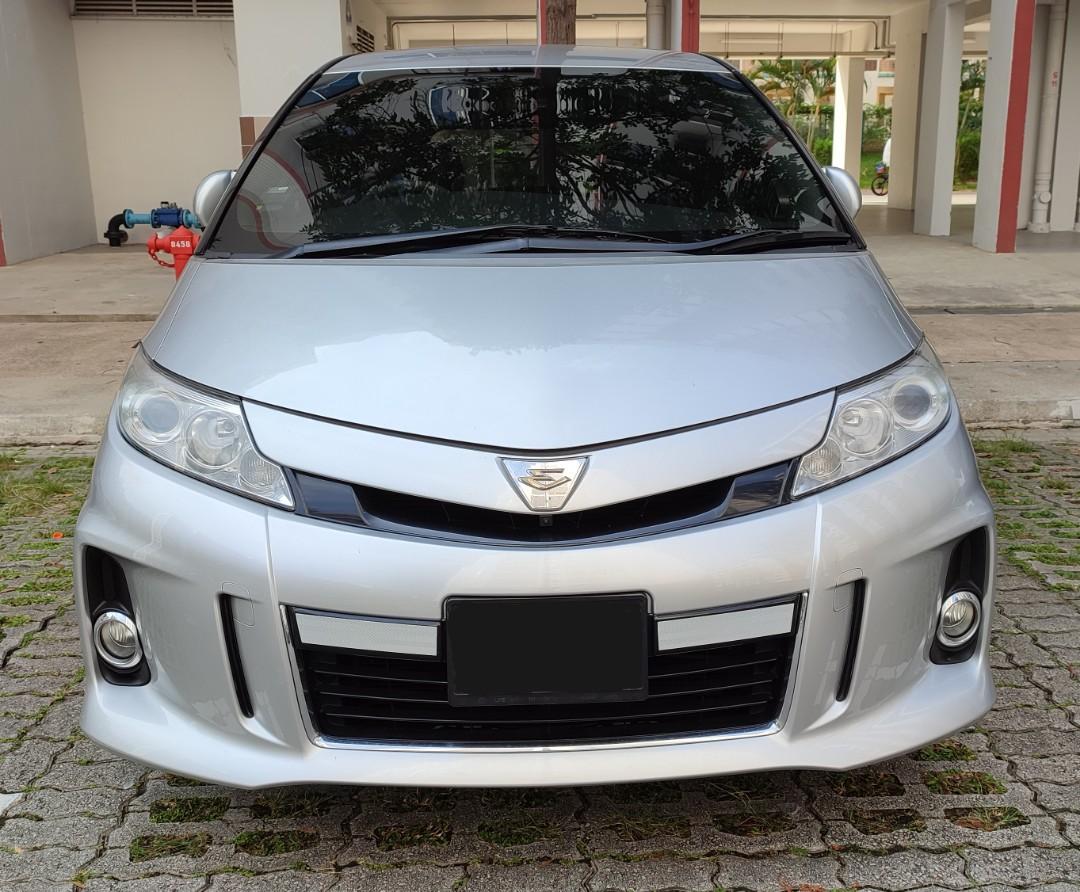 Toyota Estima Acr50 Front bumper Front grille set, Car Accessories ...