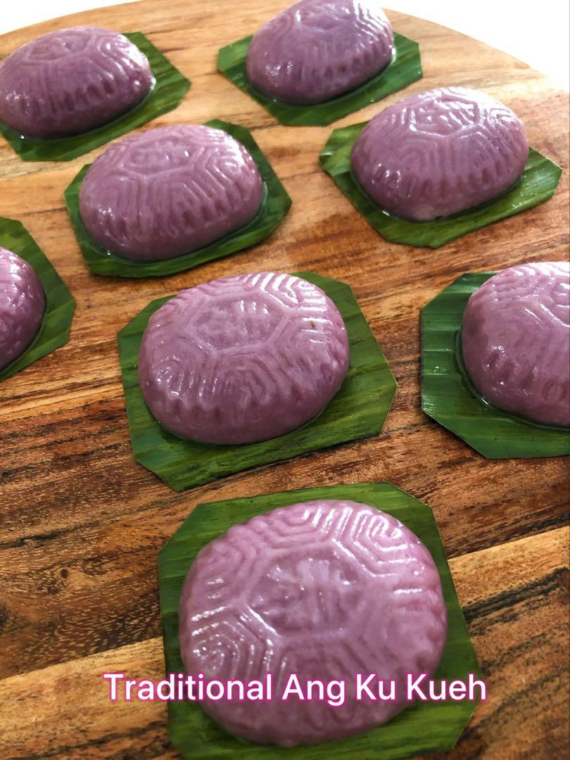 Traditional Ang Ku Kueh - Yam, Food & Drinks, Homemade Bakes on Carousell