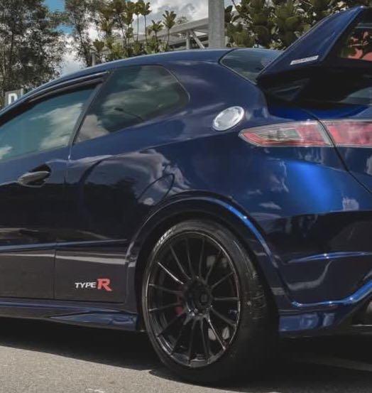 Honda Type R rear door sticker, Car Accessories, Accessories on Carousell