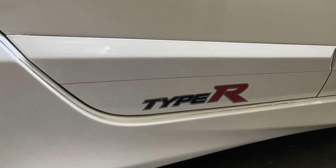 Honda Type R rear door sticker, Car Accessories, Accessories on Carousell