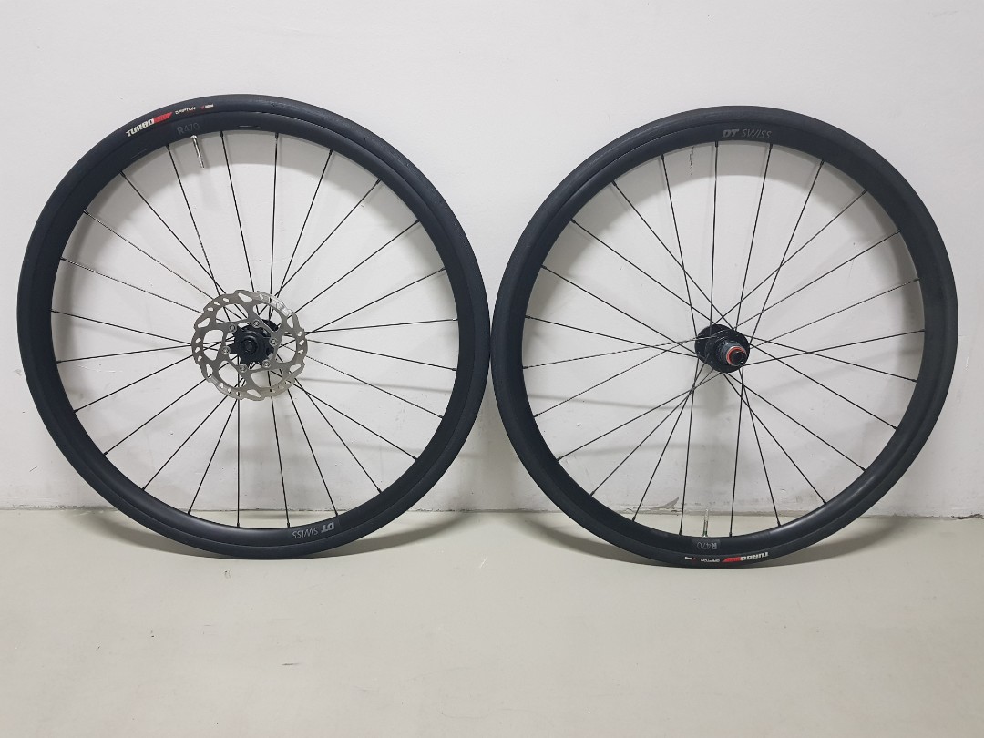 (Used) DT Swiss R470 Disc Wheelset, Sports Equipment, Bicycles & Parts ...