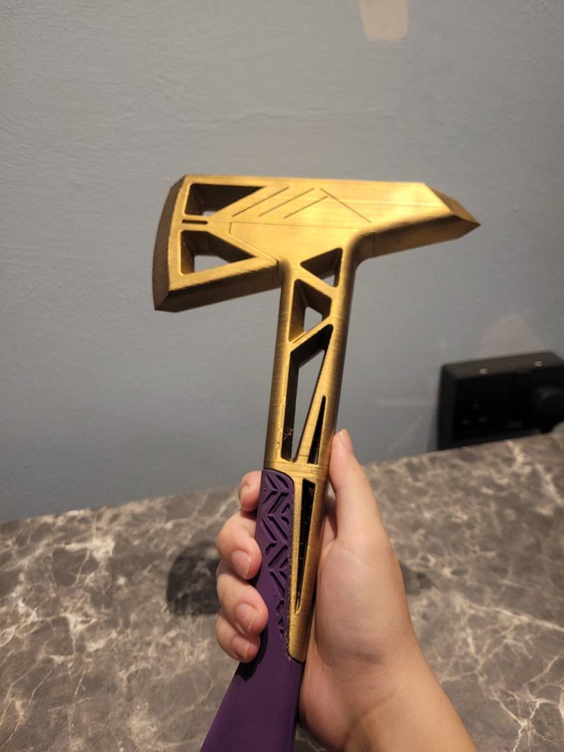 Valorant axe prop display, Hobbies & Toys, Toys & Games on Carousell