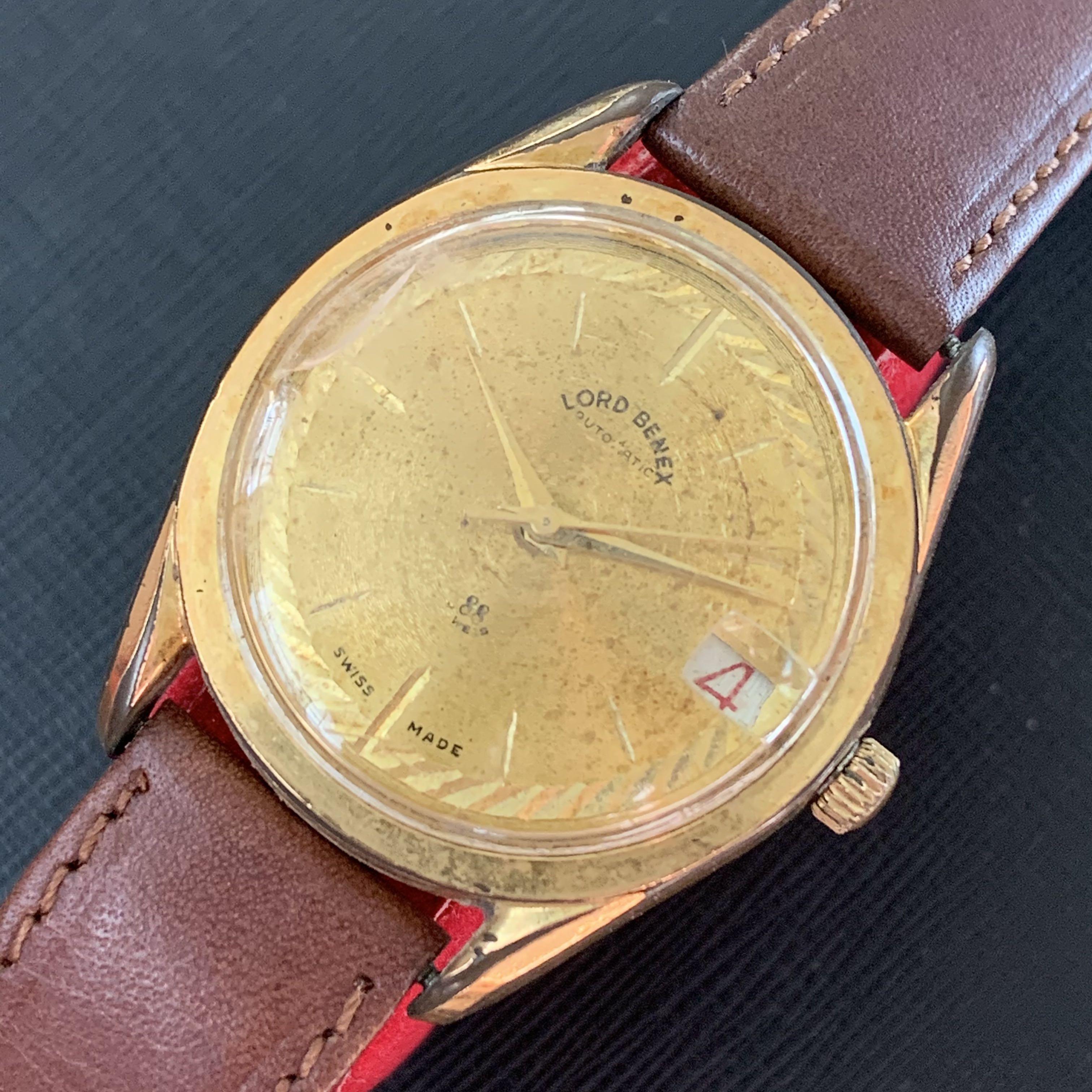 Vintage Lord Benex Watch, Hobbies & Toys, Memorabilia & Collectibles ...