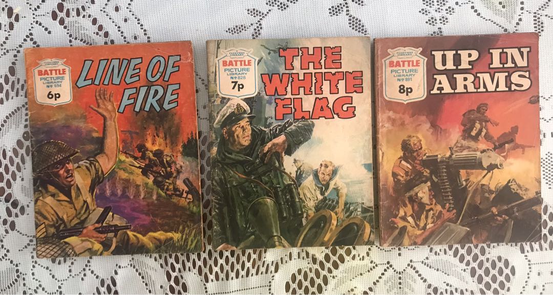 Vintage war picture library comics, Hobbies & Toys, Books & Magazines ...