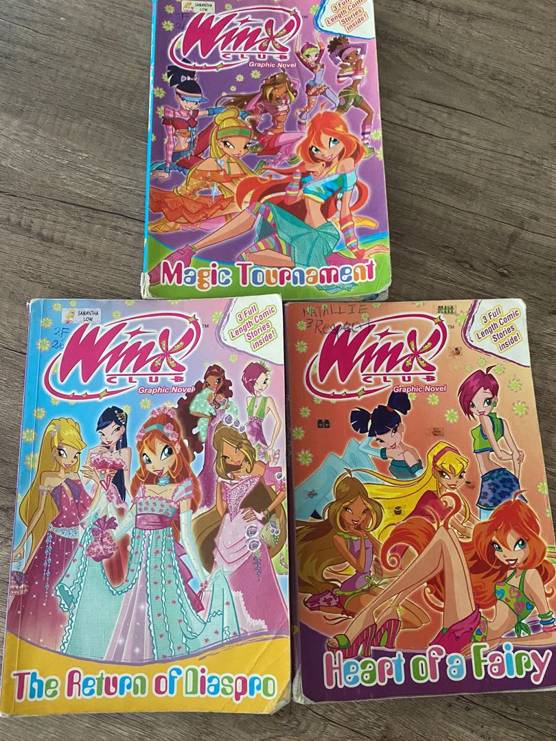 Winx Club Novel, Hobbies & Toys, Books & Magazines, Fiction & Non ...