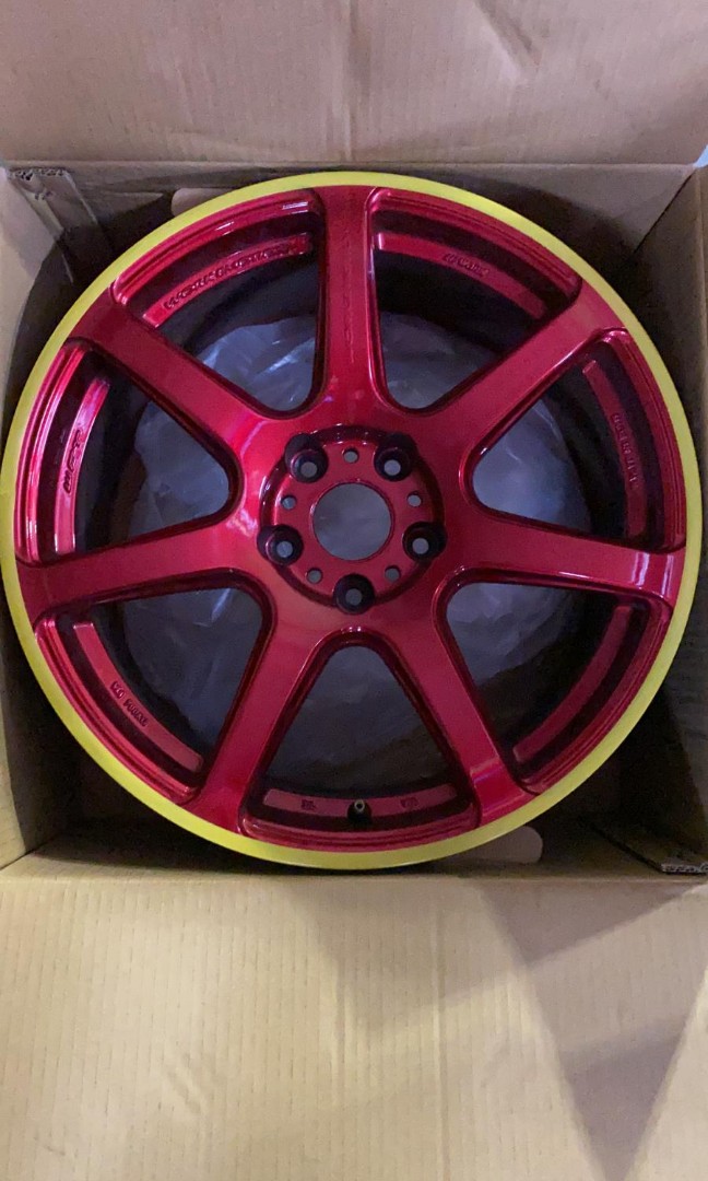 Works Emotion Rims, Car Accessories, Tyres & Rims on Carousell