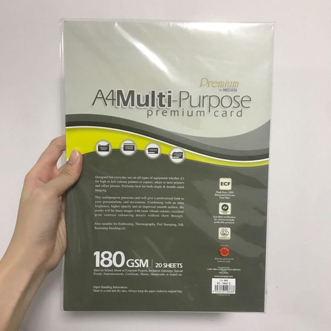 180GSM paper, Computers & Tech, Printers, Scanners & Copiers on Carousell