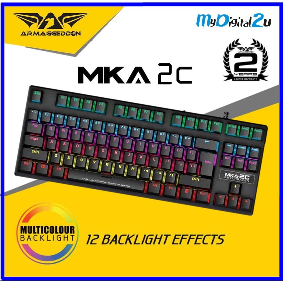 Armageddon MKA 2C mechanical keyboard, Computers & Tech, Parts ...