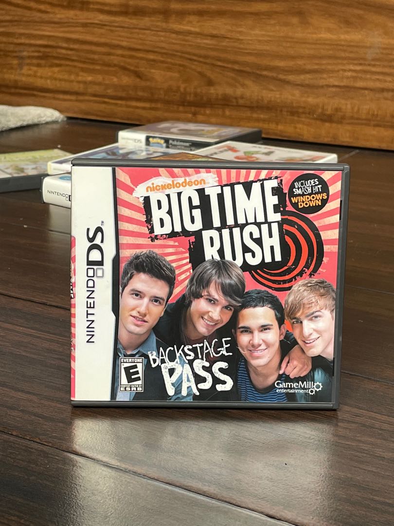 Big Time Rush & iCarly DS Games, Video Gaming, Video Games, Nintendo on ...