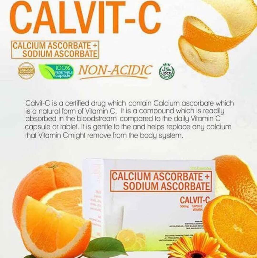 Calvit-C (Non-acidic Vitamin C), Health & Nutrition, Health Supplements ...