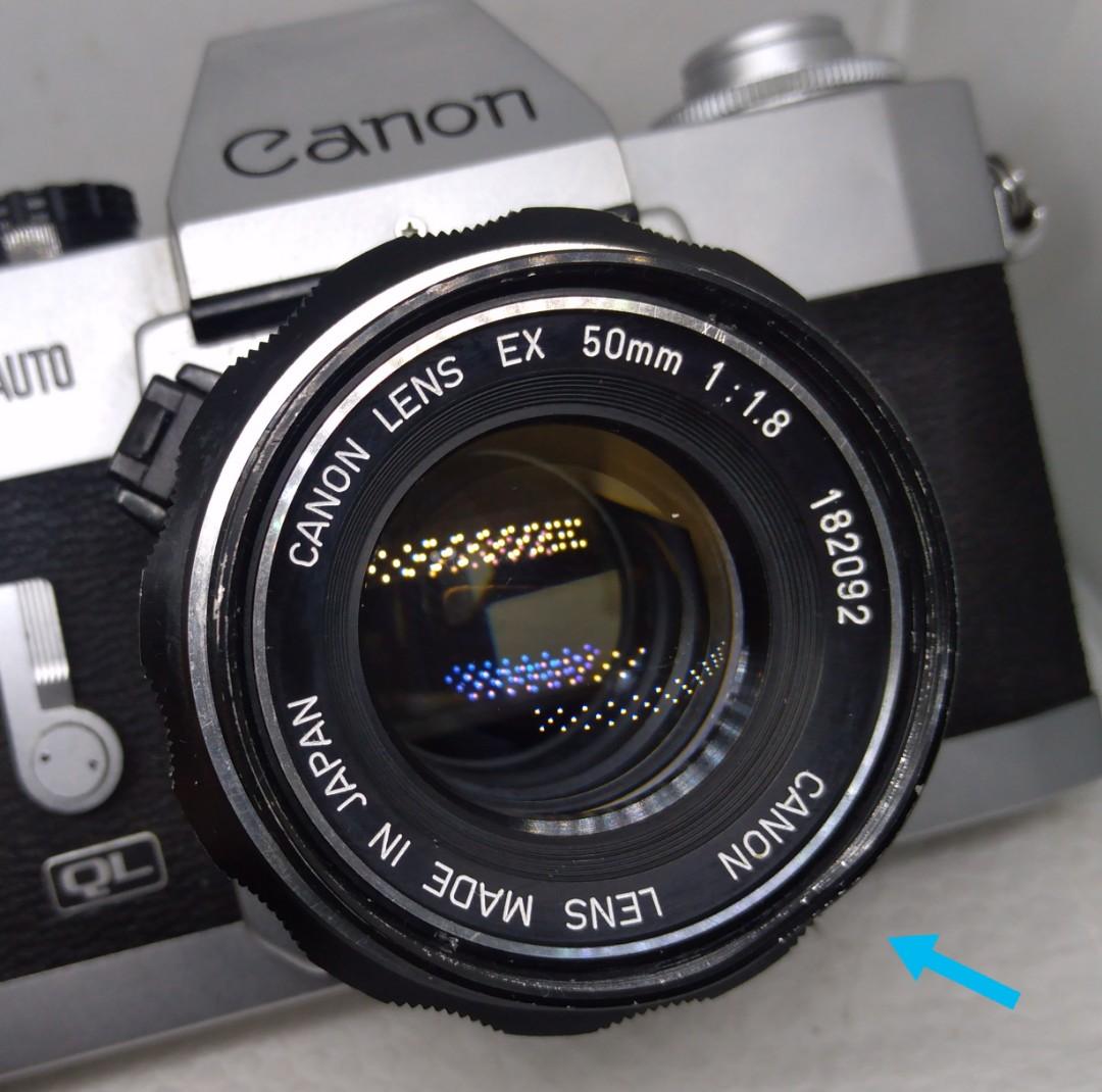 Canon ex auto film camera, Photography, Cameras on Carousell