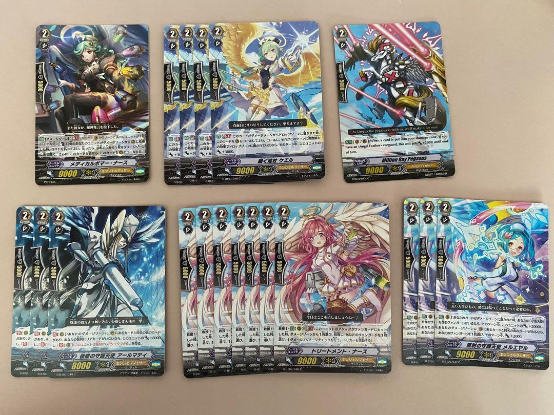 Cardfight vanguard angel feather cards / deck, Hobbies & Toys, Toys ...