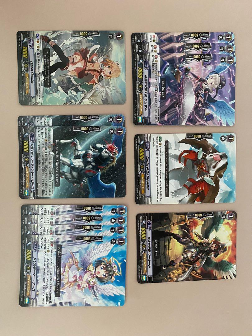 Cardfight vanguard angel feather cards / deck, Hobbies & Toys, Toys ...