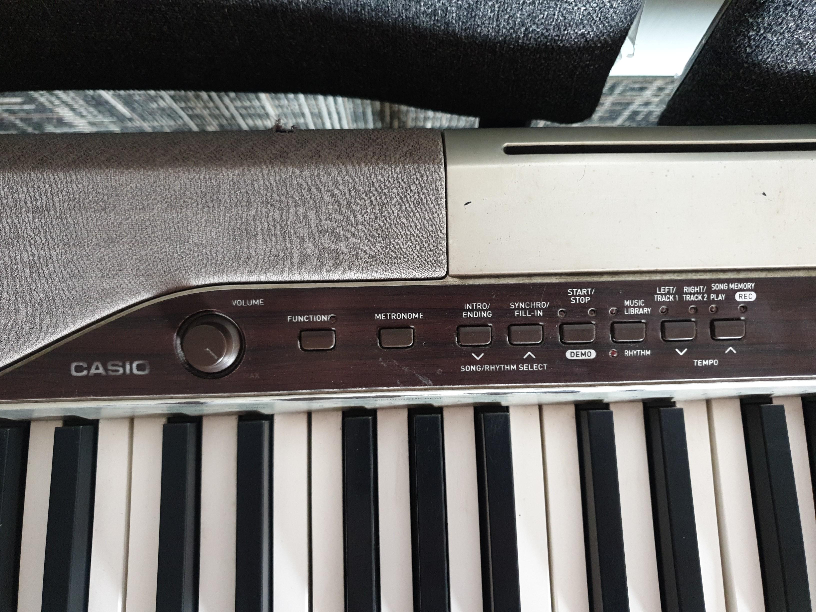 Casio Piano Keyboard Privia PX-110, Hobbies & Toys, Music & Media ...
