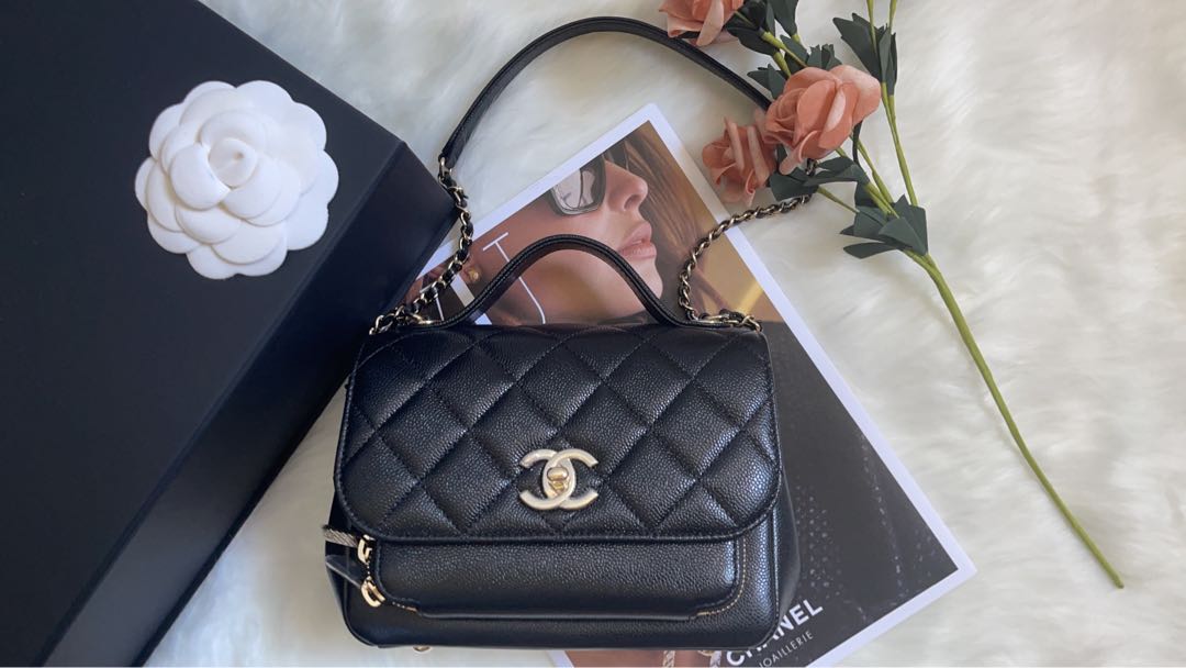 Chanel Business Affinity Small in Black, Luxury, Bags & Wallets on ...