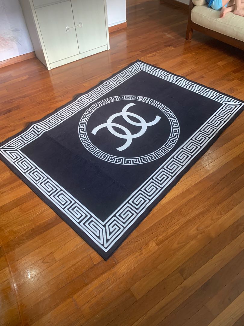 Chanel carpet, no tear, Furniture & Home Living, Home Decor, Carpets ...