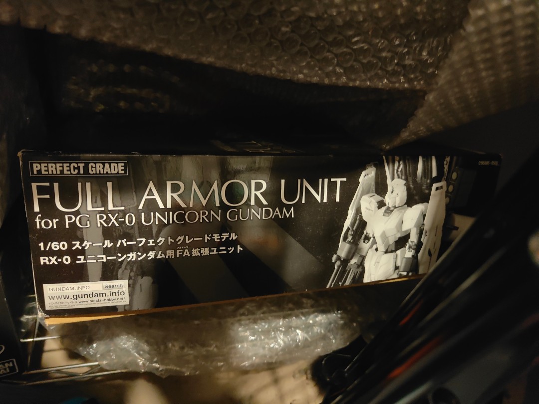 (Clearance) PG Unicorn Gundam Full Armor Unit P Bandai Exclusive ...