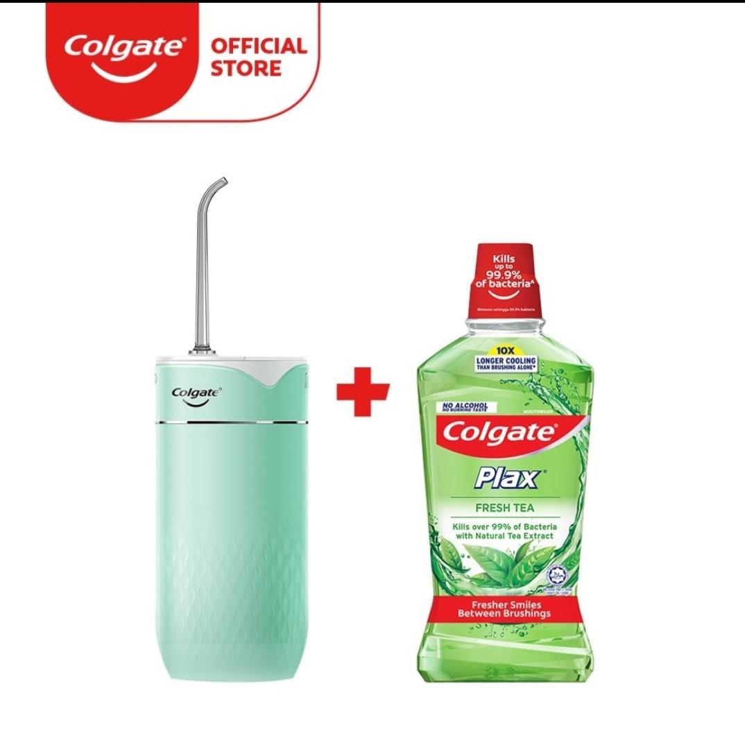 Colgate Water Flosser + Plax, Beauty & Personal Care, Oral Care on ...