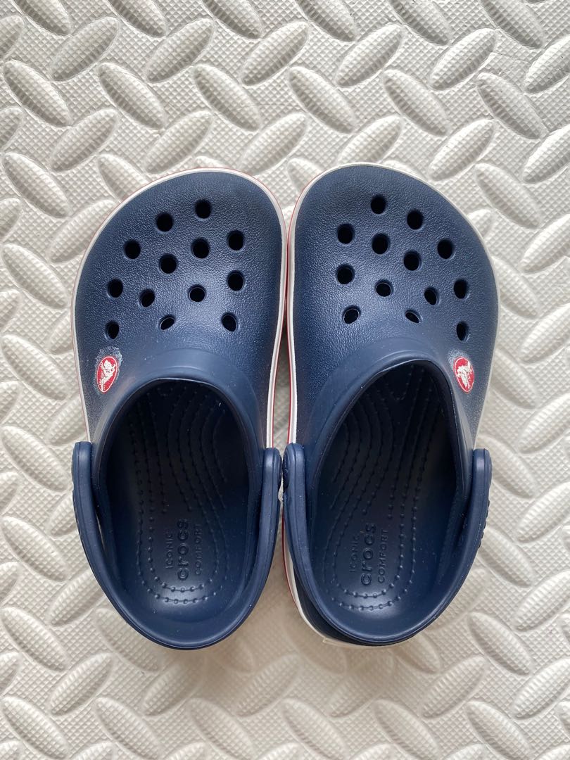 Crocs Clogband Clogs - C7, Babies & Kids, Babies & Kids Fashion on ...