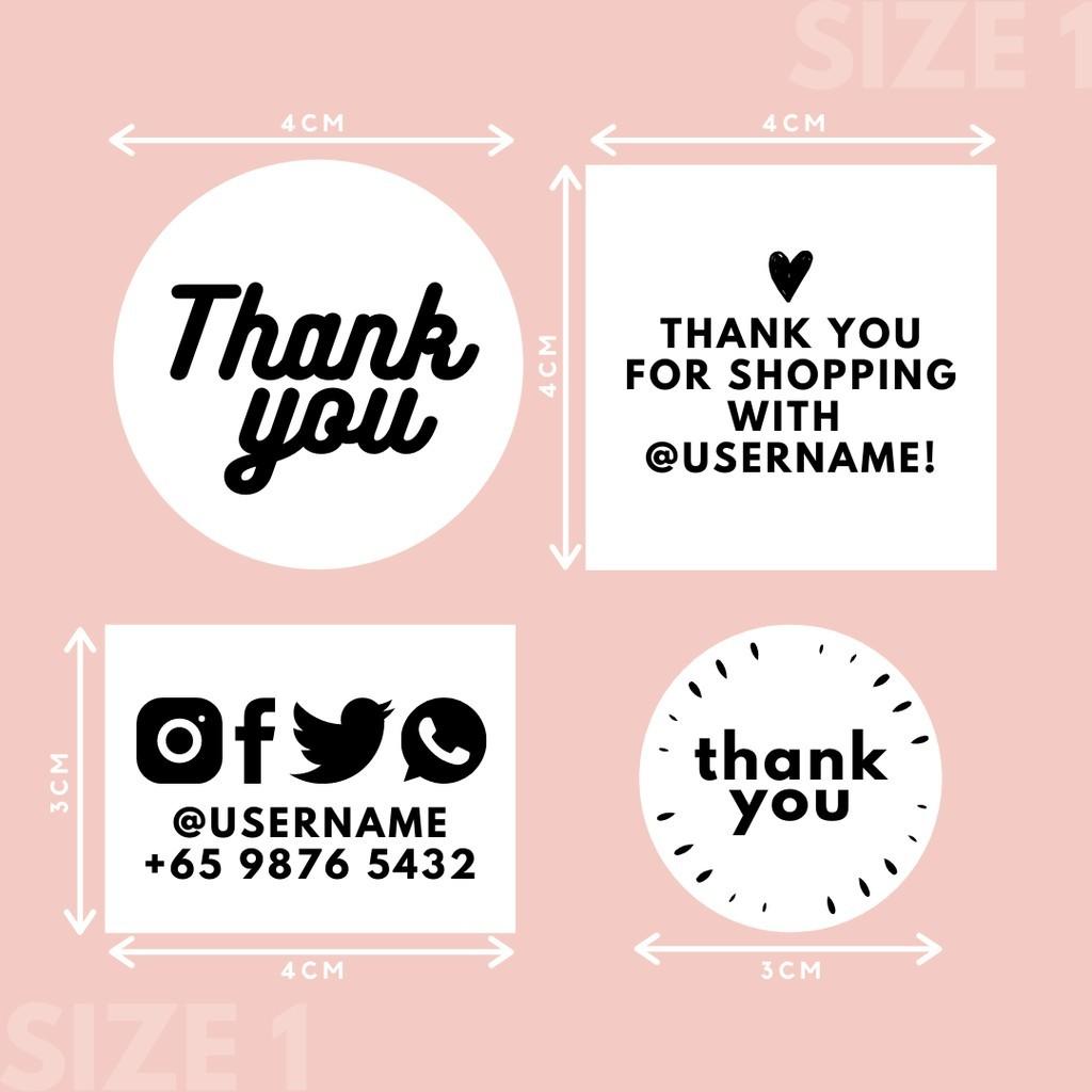 Customised Mailing Sticker Address, Hobbies & Toys, Stationery & Craft ...