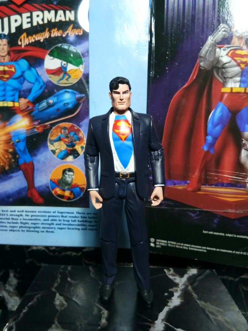 DC Direct Unmasked Secret Files Series 2 Superman Clark Kent, Hobbies ...
