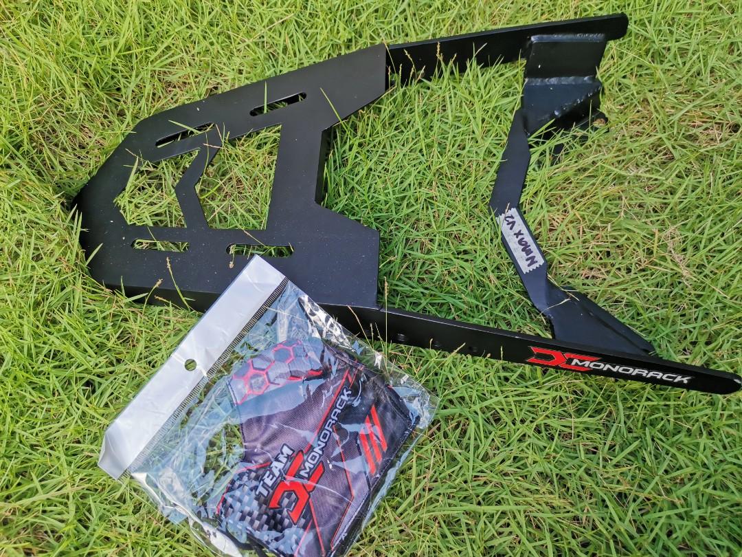 DC Monorack Topbox Bracket for Nmax v2 & v2.1, Motorbikes, Motorbike ...