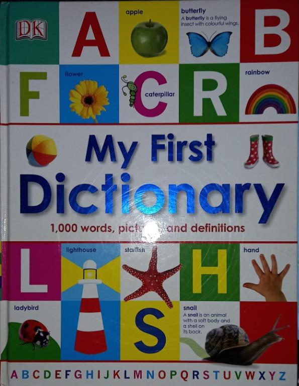 DK My First Dictionary 1000 words, pictures, definitions, 興趣及遊戲, 書本 & 文具, 小朋友書 - Carousell