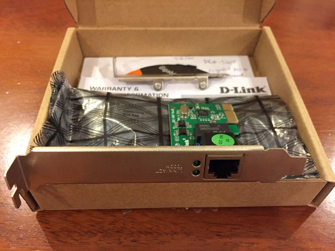 D-Link Gigabit PCI-e Ethernet card, Computers & Tech, Parts ...