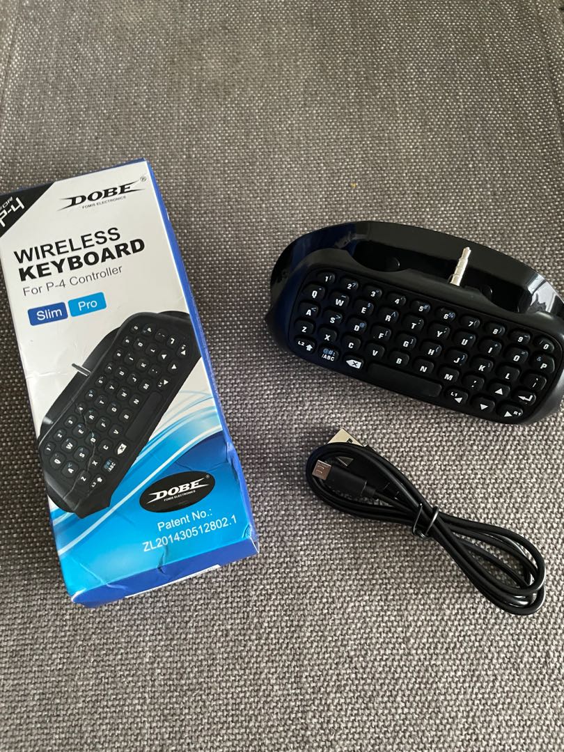 DOBE PS4 Controller Keyboard, Video Gaming, Gaming Accessories ...