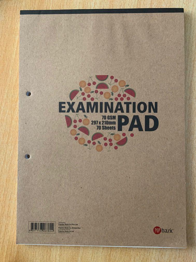 Examination pad full scape paper, Hobbies & Toys, Books & Magazines ...