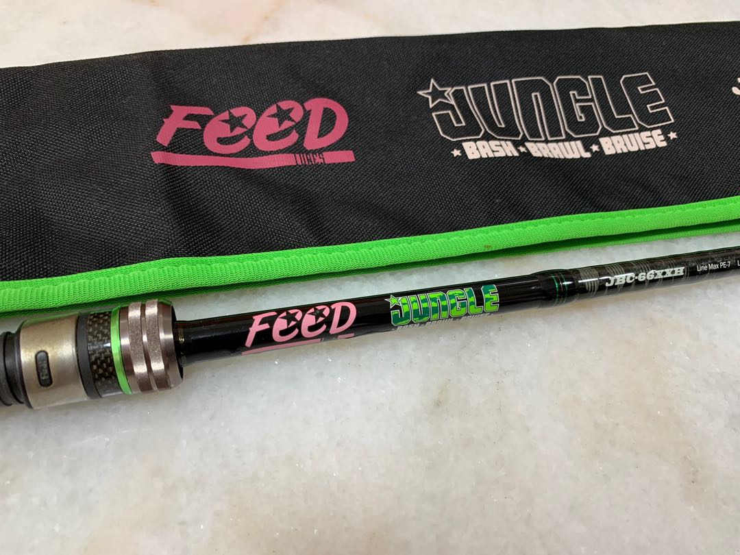 Feed jungle Rod, Sports Equipment, Fishing on Carousell