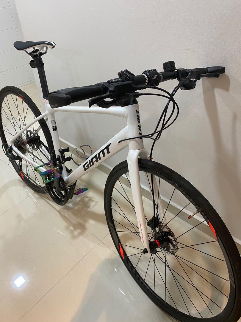 Giant Fastroad SL1 (Carbon Fork) hybrid bike SL 1, Sports Equipment ...
