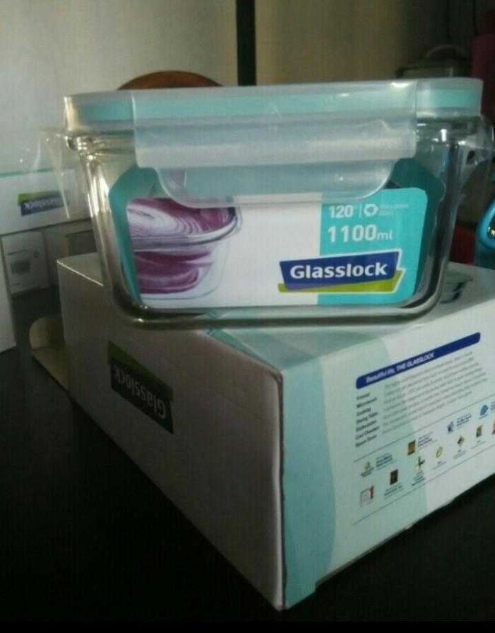 Glasslock lunch box, Furniture & Home Living, Kitchenware & Tableware ...