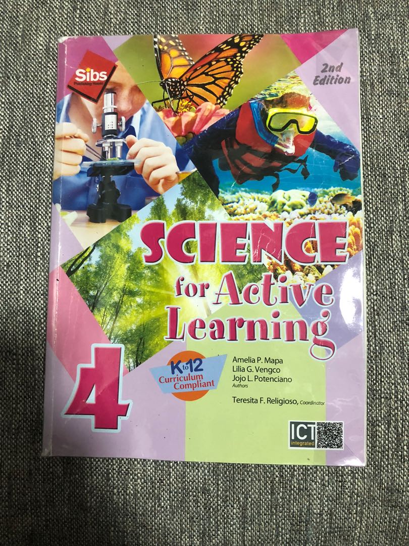 Grade 4 Books (Pluma; Science for Active Learning ; Lakbay; Math for ...