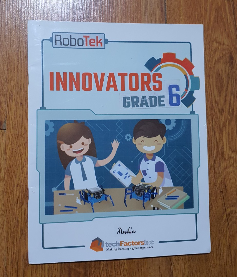Grade 6 Robotics book, Hobbies & Toys, Books & Magazines, Textbooks on ...
