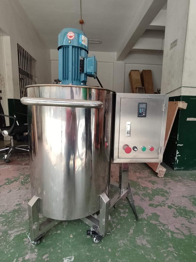 High shear homogenizer liquid mixer with tank, Commercial & Industrial ...