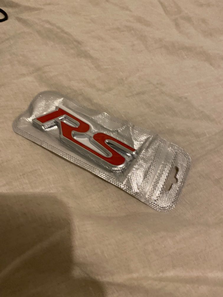 Honda RS Badge, Car Accessories, Accessories on Carousell